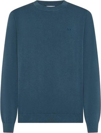 Sun 68 Homme, Pulls, Bleu, Taille: XL Pull ras du cou