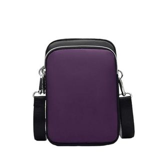 Generic Sac a Main Femme Sac Bandouli&egrave;re Femme Sacoche Femme Bandouli&egrave;re De &eacute;l&eacute;gant Tricot&eacute; PU, Fermeture Zip, Petit Sac &Eacute;paule Pratique Avec Poches Pour Acce