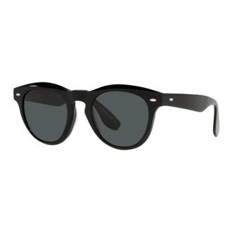 Oliver Peoples unisex, Accessoires, Noir, Taille: 50 MM Lunettes de soleil noires Nino OV 5473Su