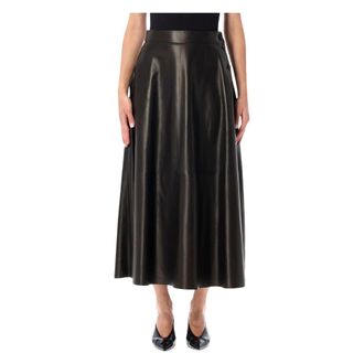 Ralph Lauren Vikie Midi - - Skirts - Damen - Braun - XS
