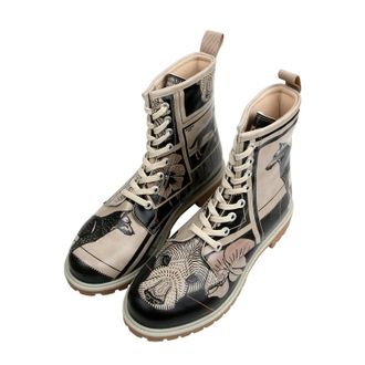 Dogo Vegane Damen Boots Stiefeletten - Bad Boy 37