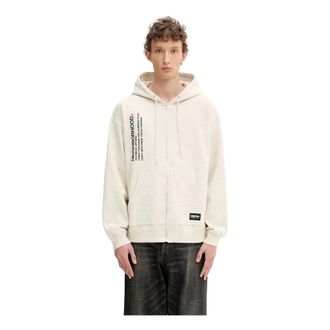 Neighborhood Solid Sweat Zip Hoodie LS - - Sweatshirts & Hoodies - Herren - Beige - XL