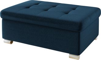 Mirjan24 Hocker Niko groß Sitzhocker Polsterhocker Sitzbank Fußbank Pouf Farbauswahl (Kronos 09)