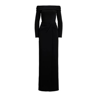 Ralph Lauren Maxi-Kleid - - Dresses - Damen - Schwarzk - 2XS
