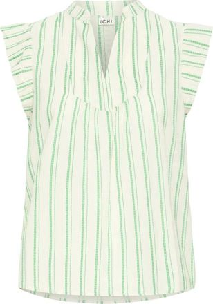 Ichi Ichi, Femme, Blouses et Chemises, Vert, Taille: 36 FR Blouses