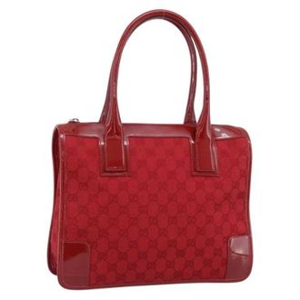 Gucci Sac &agrave; main vintage doccasion - Femme - Pre-owned - Rouge - Taille: ONE Size