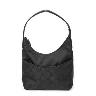 Gucci Crossbody Bags - Front Pocket Zip Hobo - Gr. unisize - in Schwarz - f&uuml;r Damen