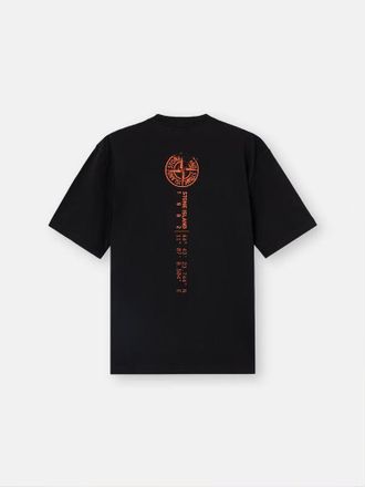 Stone Island Logo-Embroidered T-Shirt - Black