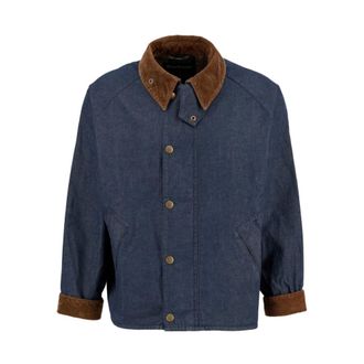 Barbour Homme, Vestes, Bleu, Taille: 2XS Veste en jean
