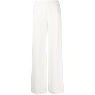 Valentino Garavani Femme, Pantalons, Beige, Taille: 36 FR Pantalon &Eacute;vas&eacute; Ivoire