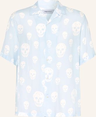 Alexander McQueen Mcqueen Resorthemd Comfort Fit blau
