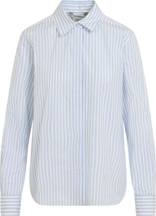 Max Mara Femme, Blouses et Chemises, Bleu, Taille: 36 FR Accenni Striped Shirt