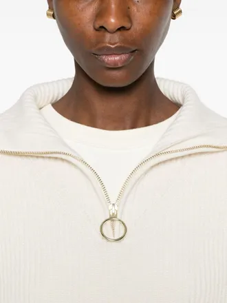 Forte_Forte Wool-Cashmere Blend Sweater - White