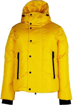 Dsquared2 Homme, Vestes, Jaune, Taille: 2XL Nylon Down Jacket