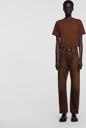 Sandro Jean regular effet d&eacute;lav&eacute;