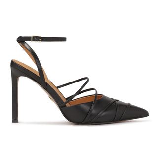 Kazar Schwarze Riemchen-Wrap-Pumps - - Shoes - Damen - Schwarzk - 37 EU