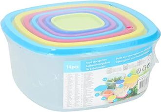 Philips Edco 871125287224 Lebensmittelaufbewahrungsbox, Polypropylen, 14 St&uuml;ck