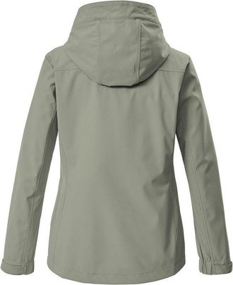 G.I.G.A. DX by killtec Softshelljacke GS 111 WMN SFTSHLL JCKT Atmungsaktive, wasserabweisende Damenjacke mit verstellbarer Kapuze
