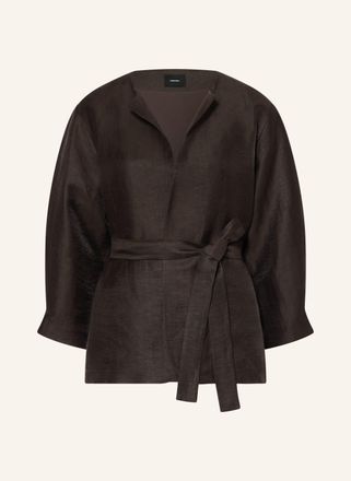 someday Someday Leinenjacke Narell Mit 3/4-Arm braun