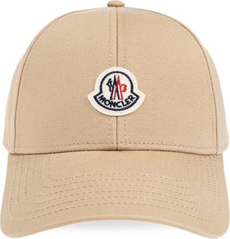 Moncler Baseballkappe aus Gabardine - Nude