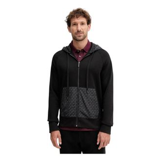 Michael Kors New Sig Full Zip - - Sweatshirts & Hoodies - Herren - Schwarzk - M