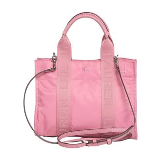 Ralph Lauren Femme, Sacs, Rose, Taille: ONE Size Petit sac cabas en toile