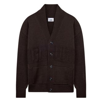 GCDS Cardigan - - Knitwear - Herren - Braun - M