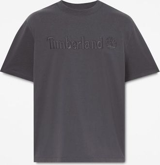 Timberland Hampthon Kurzarm-T-Shirt f&uuml;r Herren in Dunkelgrau, Herren, Grau, Gr&ouml;&szlig;e