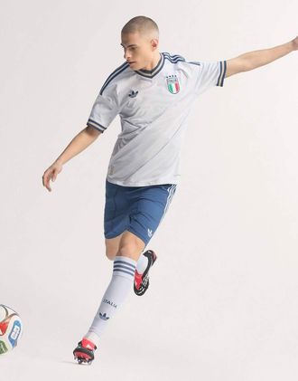 adidas Italie 26 - Maillot ext&eacute;rieur authentique - Bleu a&eacute;ro