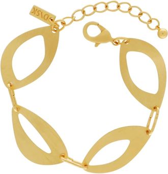 Dansk Copenhagen Bracelet Alaya Asym&eacute;trique - Femme - Accessoires - Jaune - Taille: ONE Size