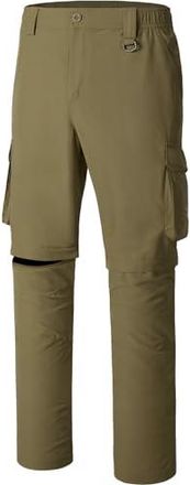 Bassdash Pantalons de Randonnée Homme avec Fermeture éclair,Pantalon dextérieur à Séchage Rapide Shorts,Résistant à leau Léger Protection Solaire UPF50+