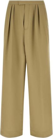 Dries Van Noten Homme, Pantalons, Vert, Taille: 2XL Preaches Bis Pants