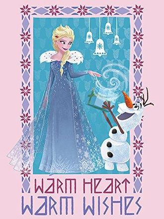 Disney Olafs Frozen Adventure Warm Heart Warm Wishes, 60 x 80 cm, Leinwanddruck