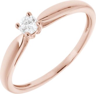 Edenly Verlobungsring Solitär Roségold