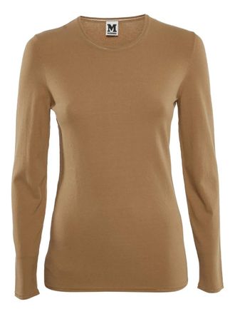 Missoni haut à col rond - Marron