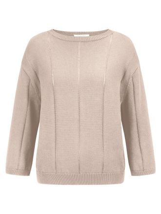 Peter Hahn Rundhals-Pullover aus 100% SUPIMA-&shy;Baumwolle Peter Hahn beige