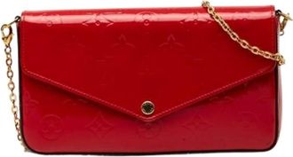 Louis Vuitton Pre-owned Cuir sacs-louis-vuitton - Femme - Pre-owned - Rouge - Taille: ONE Size
