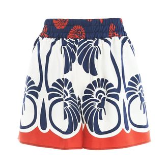 La DoubleJ Palmetto Seiden-Shorts - - Shorts - Damen - Mehrfarbig - XL