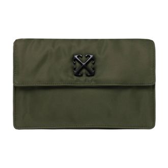Off-white Jitney 1.4 Schultertasche - - Bags - Herren - Gr&uuml;n - ONE SIZE