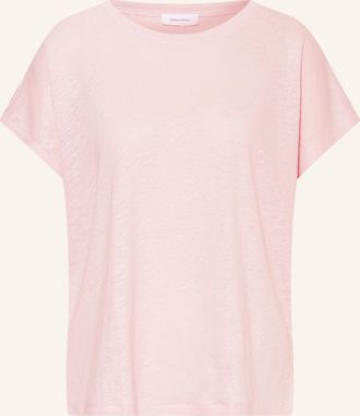 Darling Harbour Darling Harbour T-Shirt Aus Leinen rosa