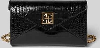 Anine Bing Kuvert-Clutch mit Label-Applikation