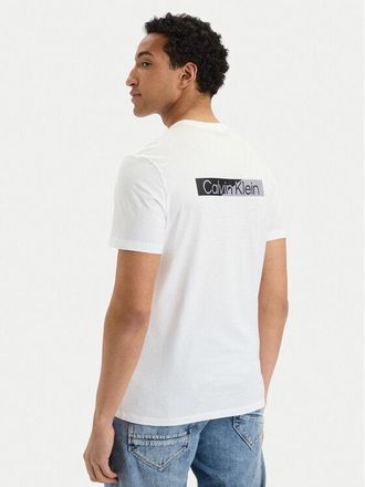 Calvin Klein T-Shirt SS 30s EU LV04LG810G Wei&szlig; Slim Fit