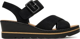 Rieker Sandalen Rieker 67463-00 Schwarz