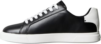 Calvin Klein Damen Cupsole Sneaker Low Pro aus Leder, Schwarz (Black), 41