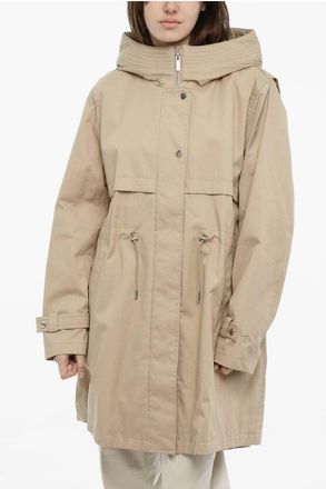 Woolrich Lightweight Cotton Parka With Hood size Xxl