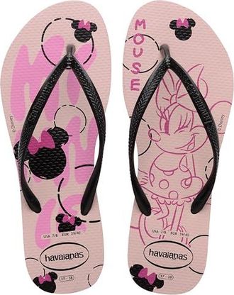 Havaianas Slim Disney (Mini Me), Flip Flop Girls, Peony Rose, 10/11 UK Child