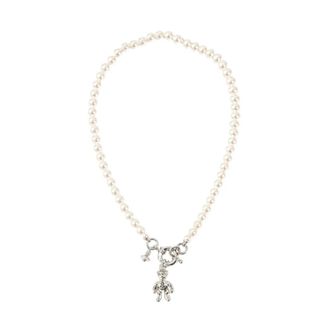 Vivienne Westwood Rubin-Perlen-Halskette - - Accessories - Damen - Grau - ONE SIZE