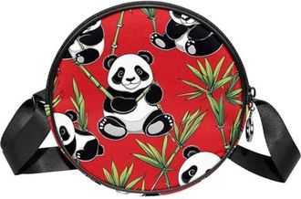 Generic Sac &agrave; bandouli&egrave;re circulaire pour femme, petit sac &agrave; bandouli&egrave;re mignon avec fermeture &eacute;clair, bretelles r&eacute;glables, sac &agrave; main rond d&eacute;contract&eacute; pour f