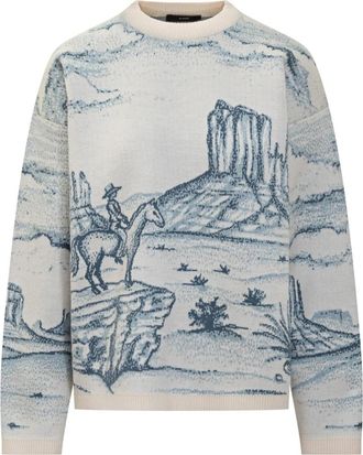 Alanui Femme, Pulls, Multicolore, Taille: 36 FR Silent Rider Sweater