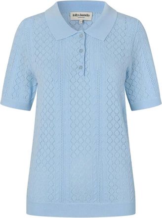 Lollys Laundry Femme, Tops, Bleu, Taille: 42 FR Polo